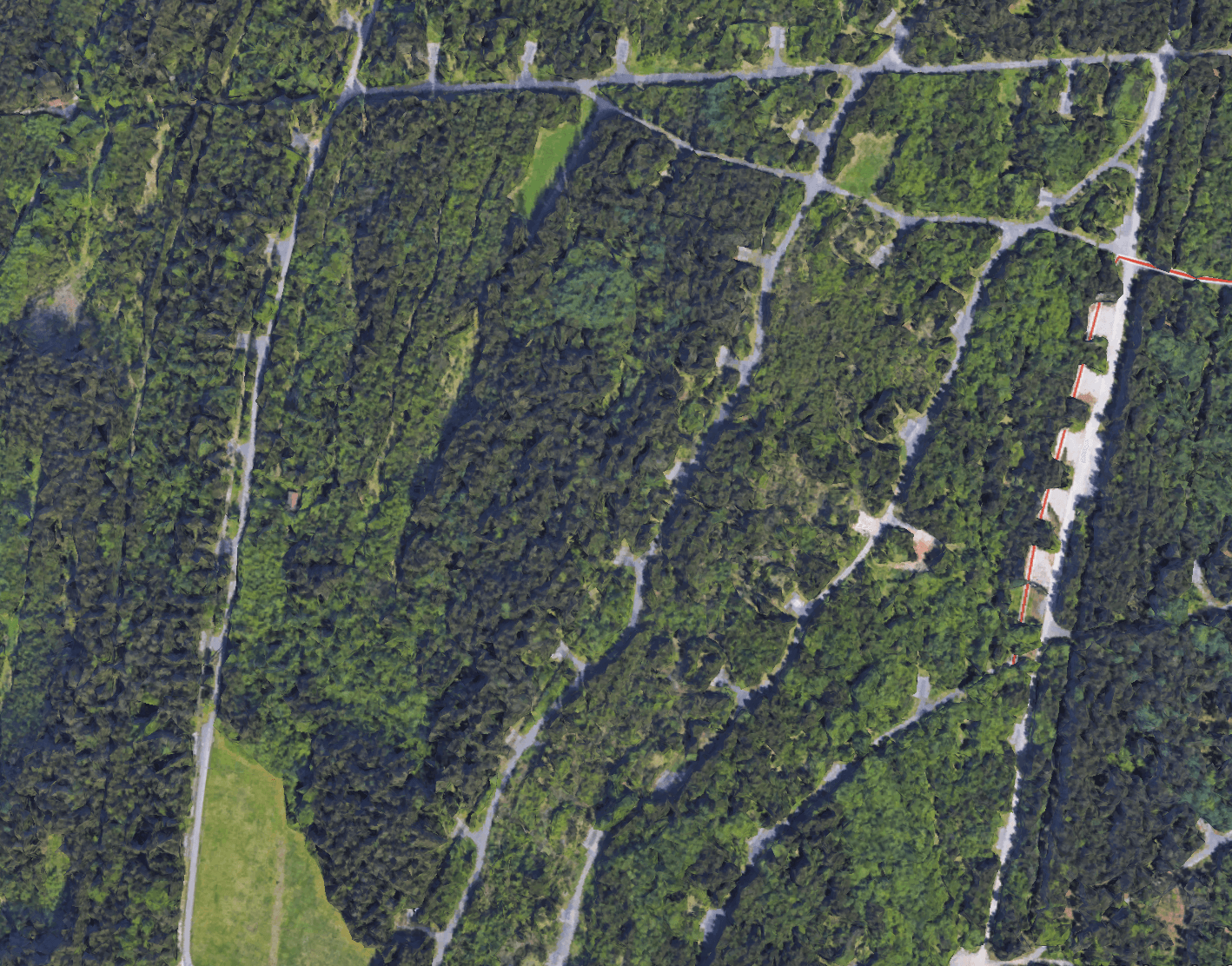 Munitionsdepot Hohenbrunn Wächterhof - Lostplace Map