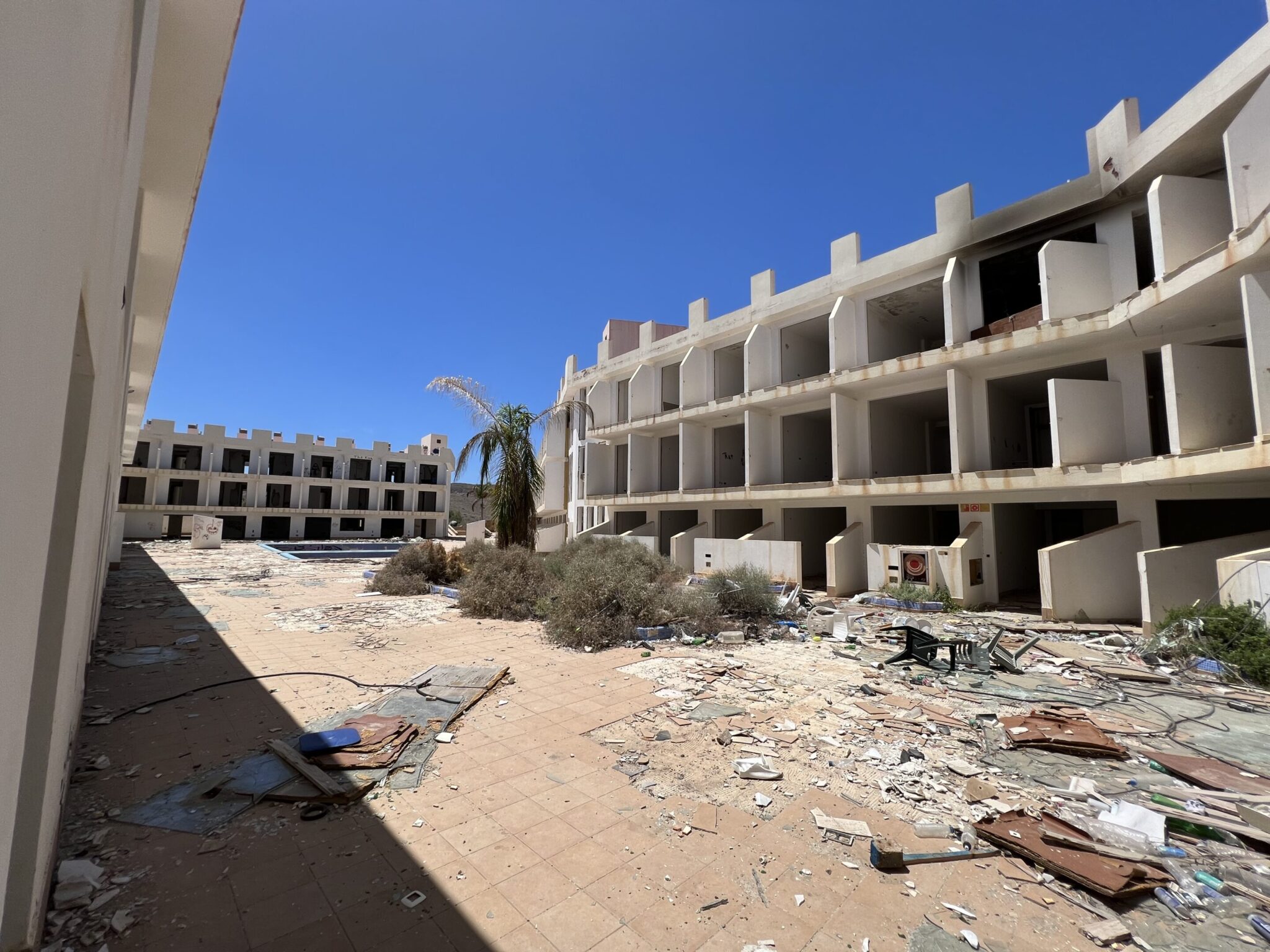 Verlassenes Hotel Tarajalejo Playa Tara - Lostplace Map